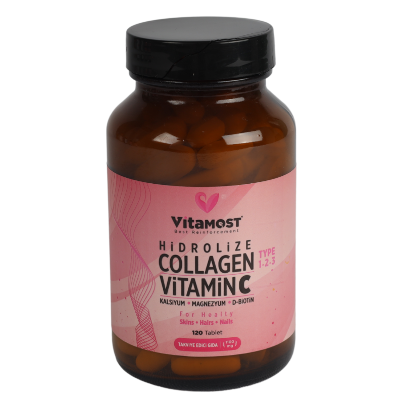 Vitamost Collagen Vitamin C Type 1-2-3 120 Tablet – Vitamost